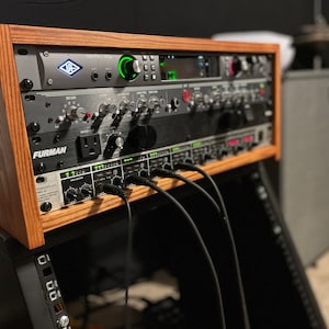 4U Studio Rack 15 Depth Solid Wood Customizable - Etsy