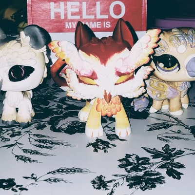 Littlest Pet Shop Strawberry Milk Cat OOAK Custom - Etsy