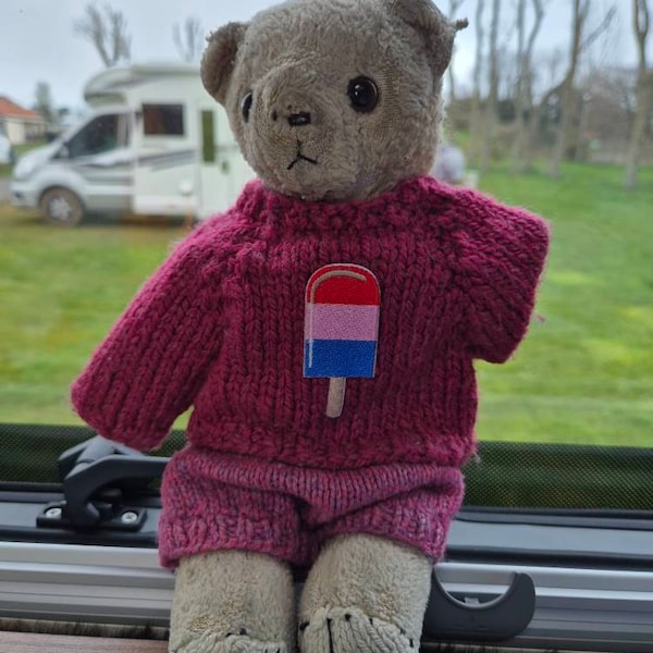 Colour Shade Jumper for Medium Teddy Bear - Etsy