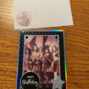 KISS Birthday Card - Etsy