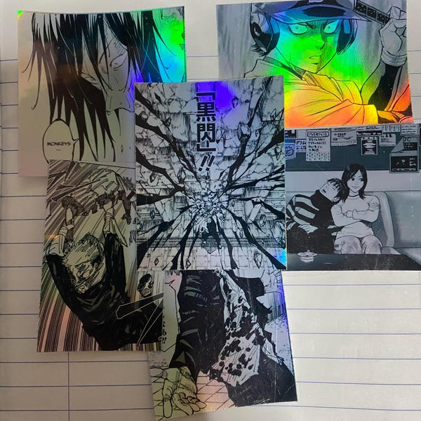 Random Anime Sticker Packs / Customizable / Holo Stickers / Stickers ...