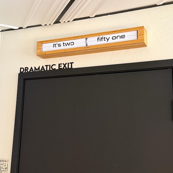 Dramatic Exit Sign Door Topper, House Decor, Wall Shelf Sign, Shelf ...