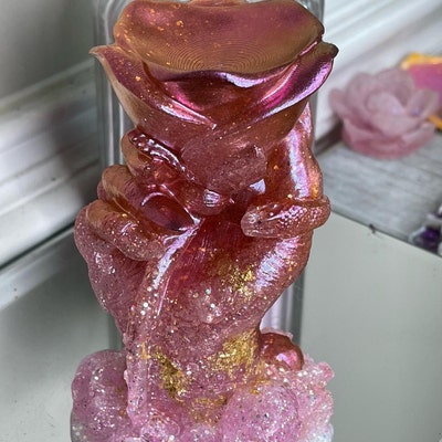 3D Miniature Rose Flower Resin Filler-craft Resin Filling Model ...