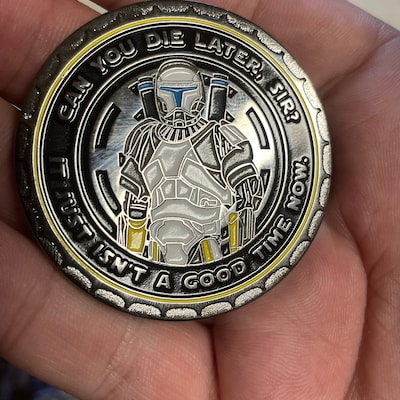 Scorch Republic Commando Challenge Coin, Republic Commandos, Delta ...
