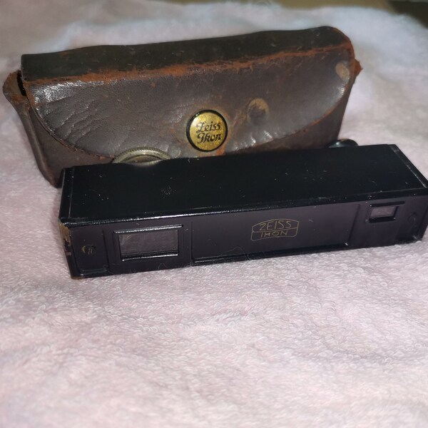 VERY RARE Schmid Biflex 35 Swiss Made Subminiature Camera W/ Trivar 2cm ...