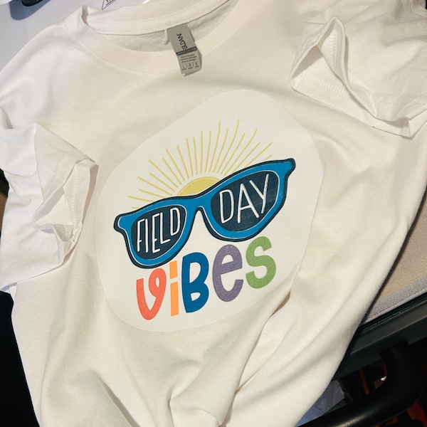 Field Day Vibes Svg, Field Day Svg, Png, Dxf, Cricut Cut File, Teacher ...
