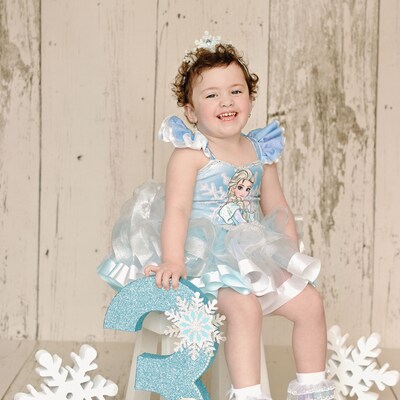 Frozen Elsa Number for Birthday Party - Etsy