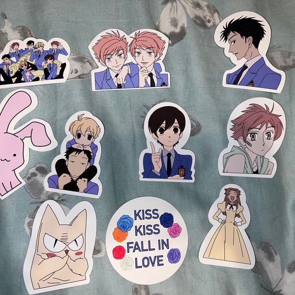 Ouran High School Host Club Sticker & Magnet Set - Etsy