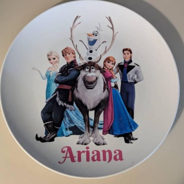 Personalized Dinner Plate, Customized Plate, Custom Name Plate ...