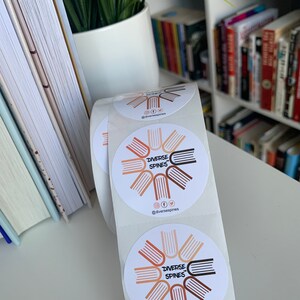 Custom rolling pin label logo bakery sticker bakery label | Etsy