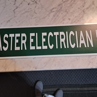 Master Electrician, Master Electrician Gift, Master Electrician Sign ...