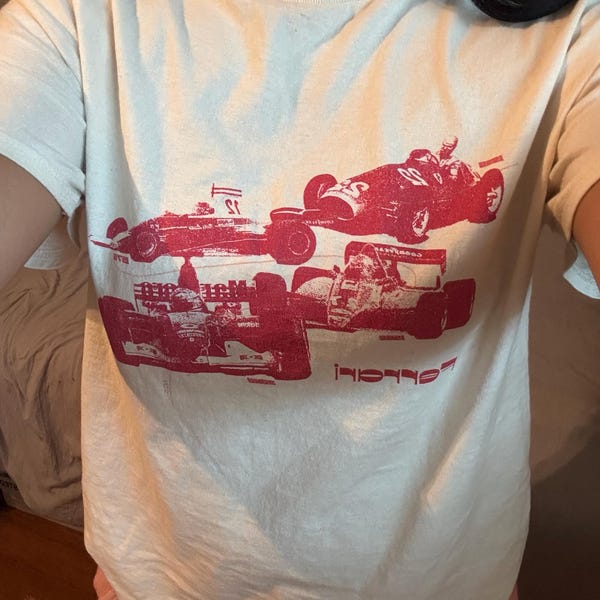 Vintage Mclaren F1 Baby Tee INSTOCK - Etsy