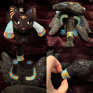 ITH Constellation Panther Plushie Embroidery Pattern Adorable Stars Cat ...