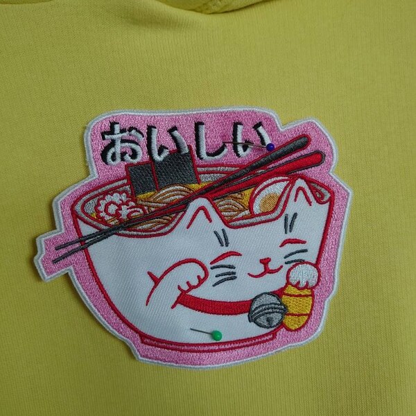 Gemini Grumpy Cat Moon Skull Patch Embroidery Iron Patches Pastel Nu ...