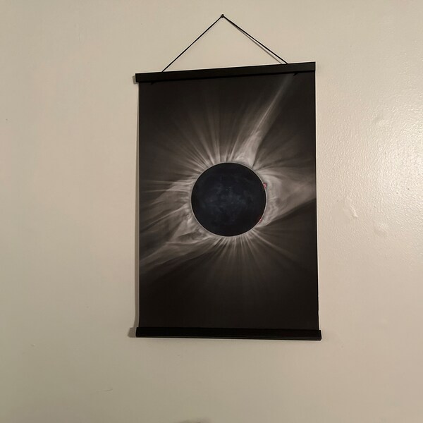 Solar Eclipse Poster, Solar Eclipse During Totality, Total Solar ...