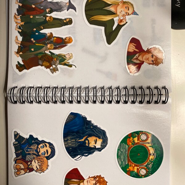 Lord of the Rings the Hobbit Tolkien Stickers - Etsy