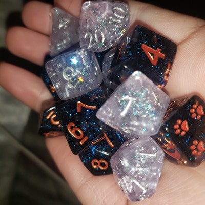 Endless Expanse 8 Piece TTRPG Dice Set. Dungeons and Dragons, D&D Dice ...