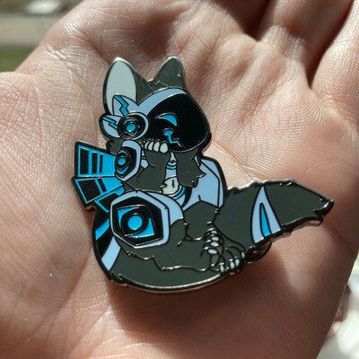 Glow in the Dark Protogen Pins - Etsy