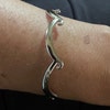 WAVE BRACELET 925 Sterling Silver. Made on Cape Cod. Bracelet With ...