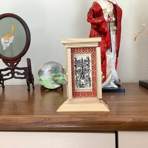 Small Memorial Shrine. Small Spirit House. Butsudan, Ihai, Deities and ...