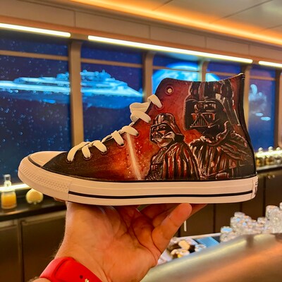 Hand Painted Custom Shoes Converse Art - Etsy