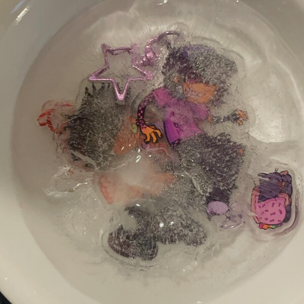 Regretevator Infected Keychain - Etsy