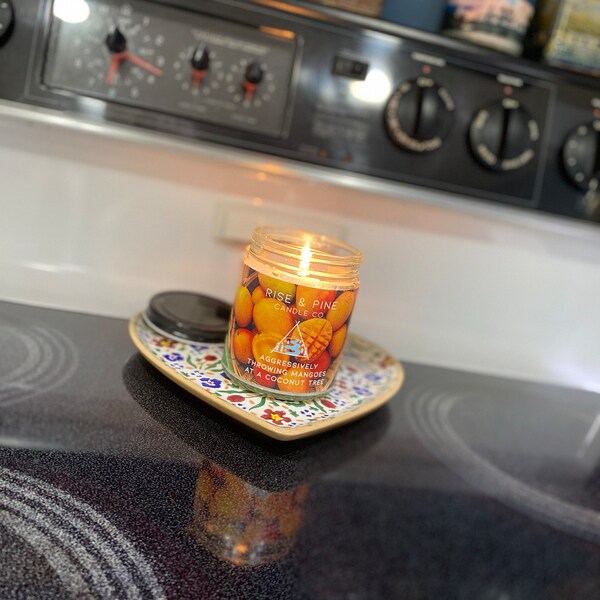 Space Themed Soy Wax Candle | Musk Ozone Candle | Masculine Candle ...