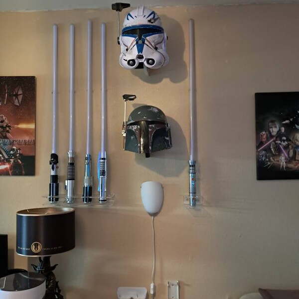 Display Hanger for Mini Helmet - Wall Mount U Shaped Stand - Ideal Gift ...