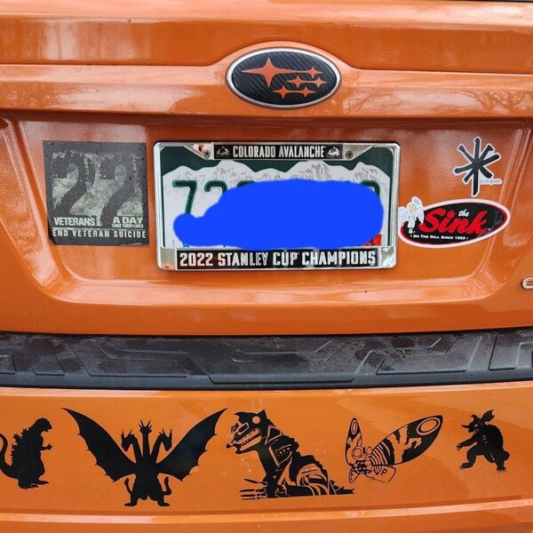 T-rex Skull Decal 5x5 - Etsy