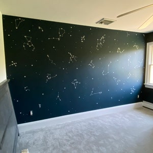 Constellation Stickers Constellation Decals Astronomy Wall | Etsy