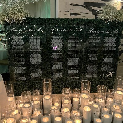 Gold Elegant Wedding Cursive Table Number Custom Laser Cut - Etsy