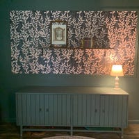 Fish Wallpaper, Rustic Lake Life Outdoors Peel and Stick Wallpaper ...