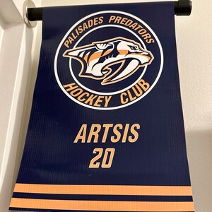 Hockey Team Locker Room Sign Locker Room Banner Locker Room Flag With ...