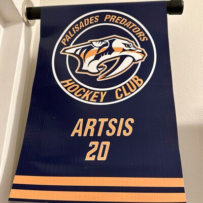 Hockey Team Locker Room Sign Locker Room Banner Locker Room Flag With ...