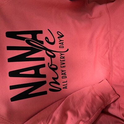 Nana Mode All Day SVG PNG, Nana Shirt Svg, Nana Life Svg, Best Nana Ever Svg, Nana Mode Svg ...