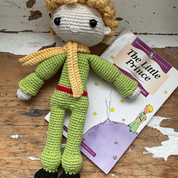 The Little Prince - Crochet Doll Pattern, Amigurumi Doll Pattern ...