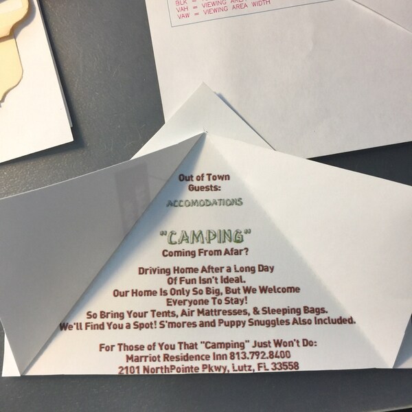 Camping Tent Invitation Template - Printable Birthday Party Invite ...