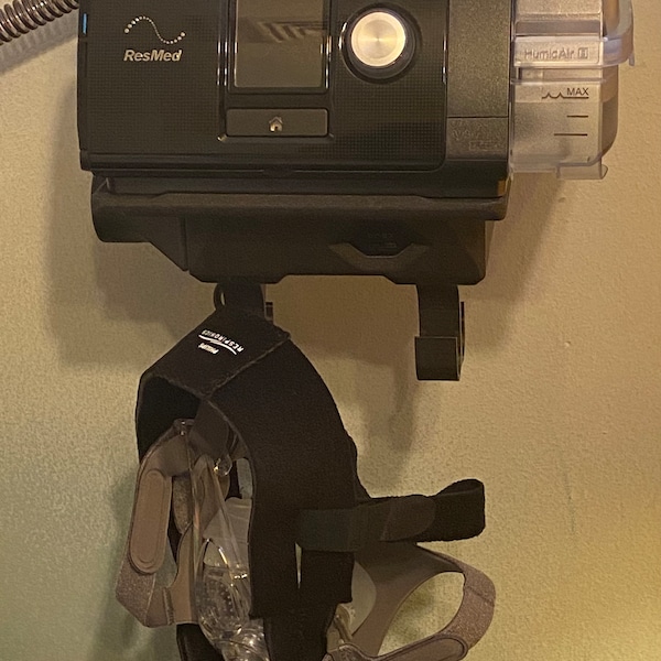 CPAP Shelf With Hose Dryer (filtered) for Resmed Airsense 10, Wall ...