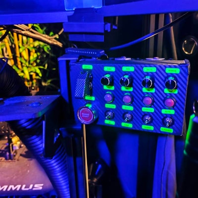 Fanatec Rally Module 10mm Stickers for Various Simulator Wheel/button ...