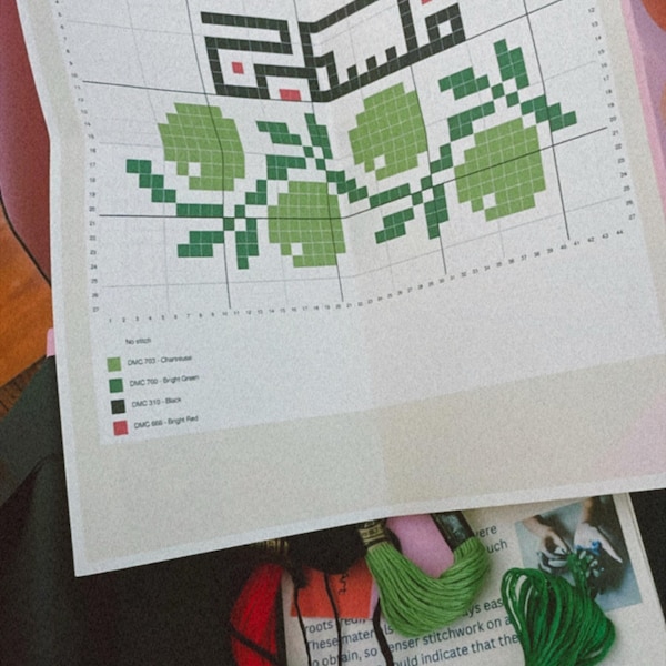 Traditional Palestinian Gaza Thobe Chest Panel Tatreez Embroidery Cross ...