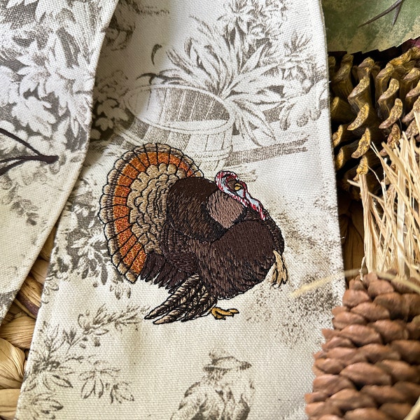 Turkey - Machine Embroidery Design - Etsy