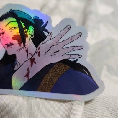 Jujutsu Chibi Anime JJK Sticker Set Gift Holographic Waterproof for ...