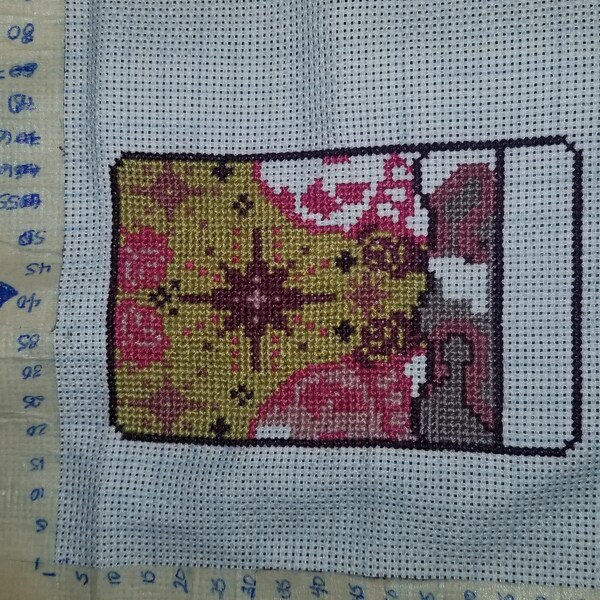 DIGITAL PATTERN the Star Tarot Card Modern Cross Stitch - Moon Stars ...