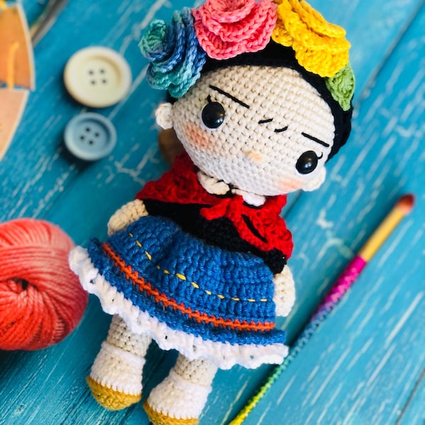 Crochet Doll Amigurumi Pattern / PDF Pattern - Etsy
