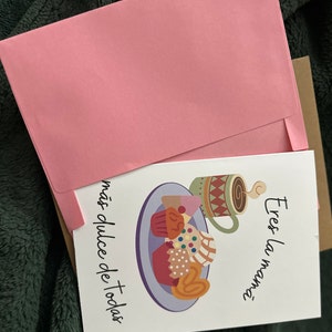 Dia De Las Madres Tarjeta Para Mama | Mothers Day Card in Spanish ...