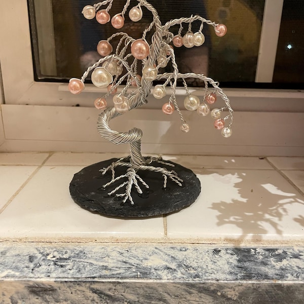 Beautiful Silver Tree Sculpture - Etsy