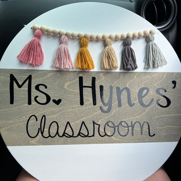 Boho Rainbow Classroom. Boho Rainbow. Boho Decor. Teacher Sign. Teacher ...