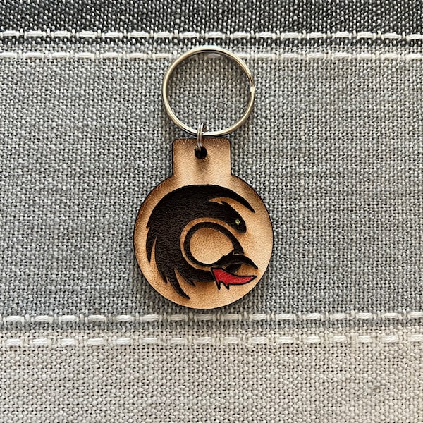 Leather Toothless Light Fury & Night Light Keychains and HTTYD Symbols ...
