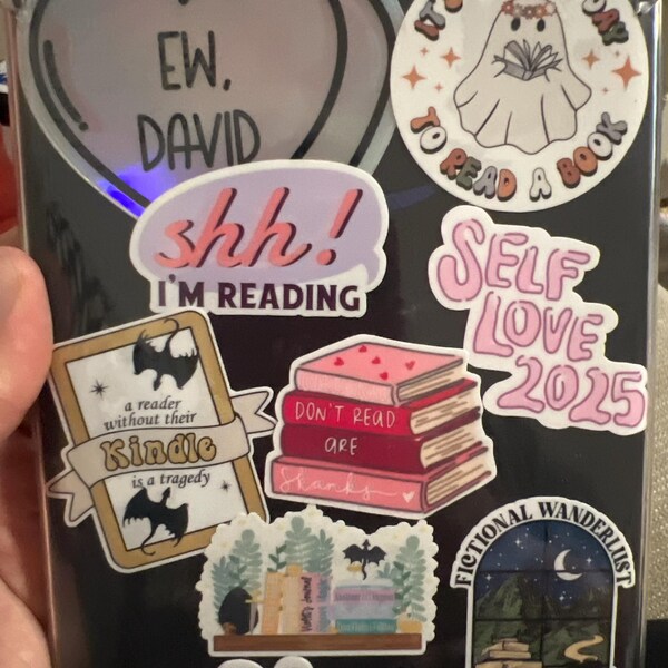 Skeleton Reading Tarot Card Sticker | Ideal Gift for Book Lovers ...