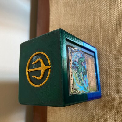 MTG EDH Commander Deck Box W/ Toploader Slot for Stanley Tool Box ...